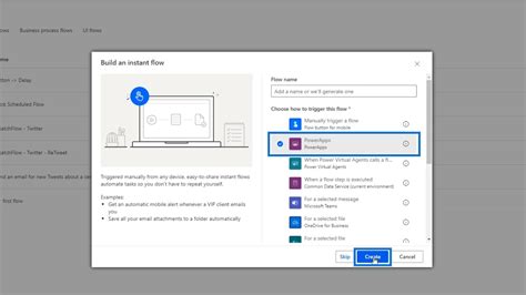 PowerApps Integration In Microsoft Power Automate Master Data Skills AI