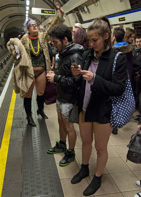 In Pictures No Pants On The Tube Day 2013 Londonist