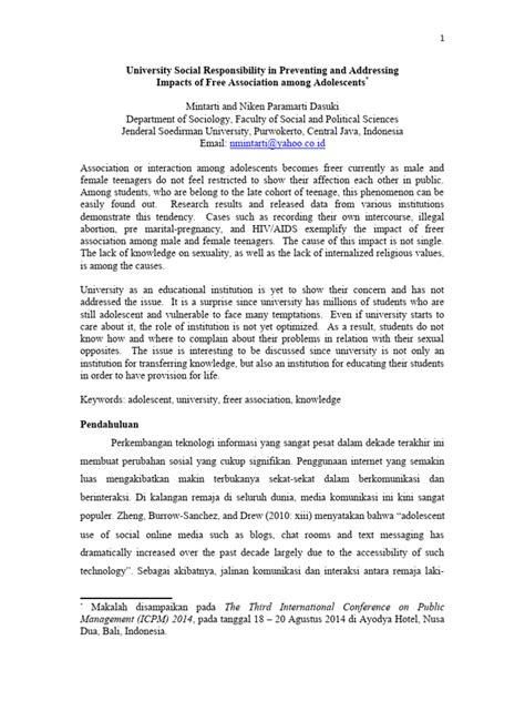 Full Paper Icpm 2014 Bhs Indonesia Pdf Adolescence Behavioural