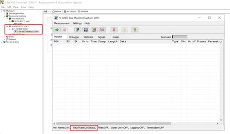 Can Baud Rate Settings Ni Community