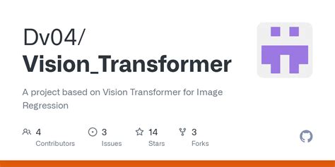 Github Dv04 Vision Transformer A Project Based On Vision Transformer