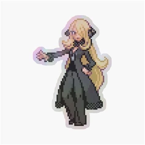 Campea Pokemon Cynthia Sprite Cynthias Garcomp Special Illustration
