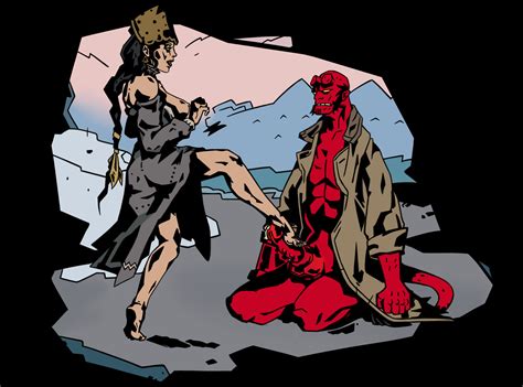 Hellboy Maria Morevna By Elmrtev Hentai Foundry