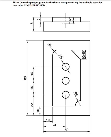 Solved 1 Code Written On Sinumerik 840d To Get The Output