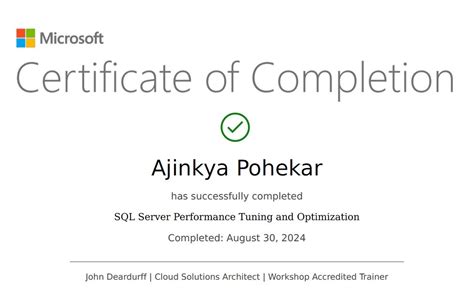 Ajinkya Pohekar On Linkedin Sqlserver Databaseadministration