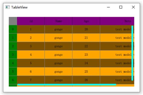 qml qtquick 2 tableview的使用：展示表格数据 qml tableview csdn博客