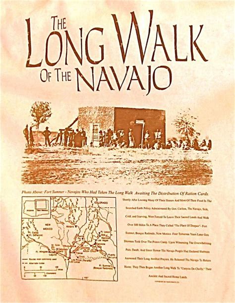 The Long Walk Of The Navajo