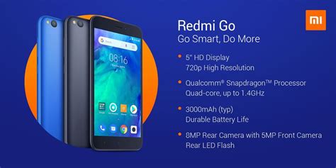Redmi Go: Xiaomi's first Android Go smartphone - SoyaCincau