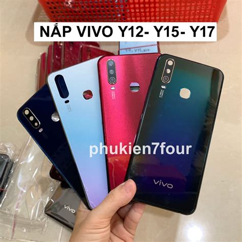 Nắp Lưng Vivo Y12 Y15 Y17 Khung Viền đủ Kính Camera Nút Và Khay Sim