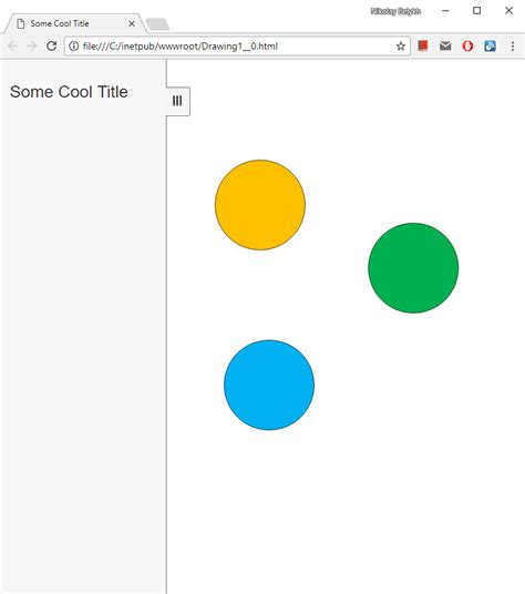 Html Export Options Unmanaged Visio