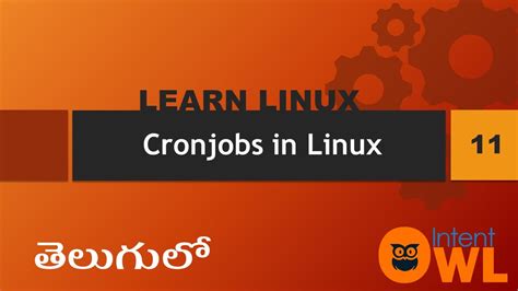 Cronjobs In Telugu Learn Linux 11 Youtube