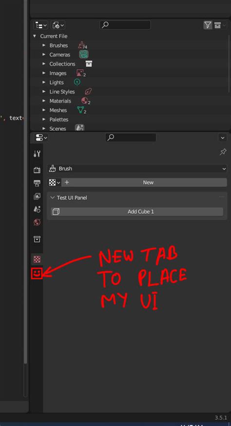 How To Add A Custom Panel To Properties Area Python Support Blender Artists Community