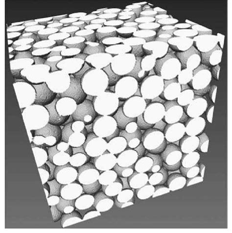 Three Dimensional Reconstruction Of The Porous Parallelepipedic Download Scientific Diagram