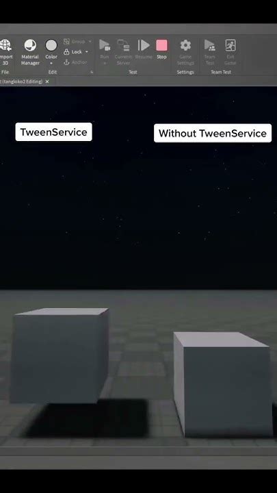 Tweenservice And Without Tweenservice Youtube