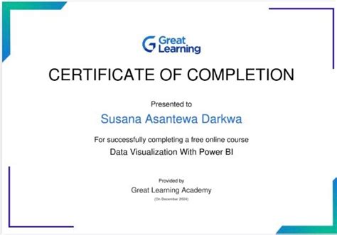 Susana Darkwa On Linkedin Datavisualization Powerbi Continuouslearning Greatlearningacademy