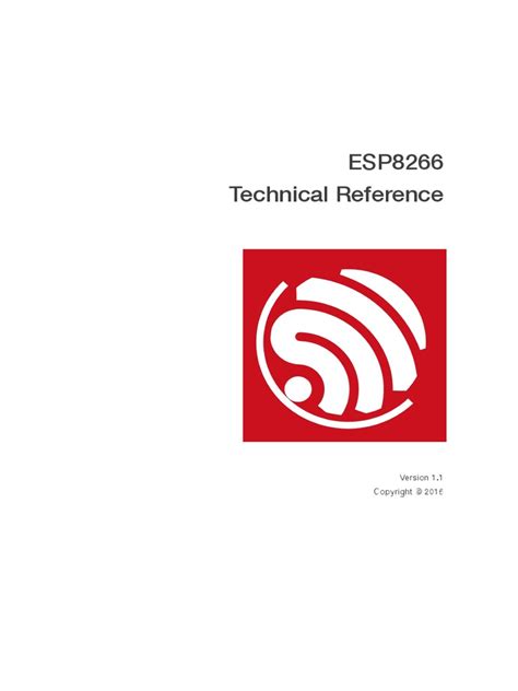esp8266 technical reference pdf application programming interface