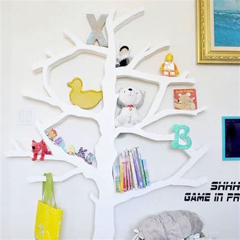 Learn How To Make A Tree Shaped Bookshelf Video Included Via The Design Confidential Kid