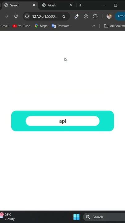 🔥create A Search Bar In Javascript Search Engine Javascript Project