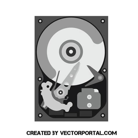 Hard Disk Drive Image Royalty Free Stock Svg Vector