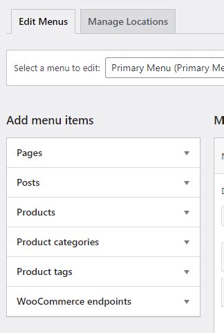 Custom Link Missing As Option In My Add Menu Items WordPress Development Stack Exchange