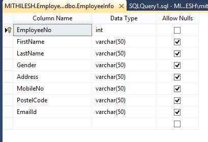 Mithilesh Kumar Singh CRUD Operation Using GridView Control And Store Procedure In ASP Net