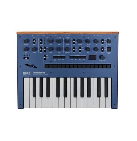 Korg Monologue Monophonic Analog Synthesizer Blue 4959112164277