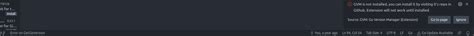 Keeps Getting GVM Is Not Installed Popup Even With GVM Installed Issue 7 Felipecaputo