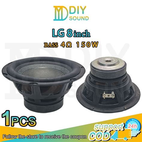 Diysound Lg 8 Inch 4Ω 150w Bass Car Speaker Subwoofer Stereo Woofer