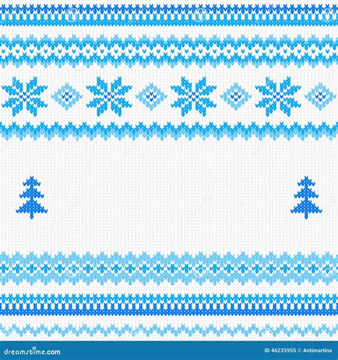 Seamless Knitting Pattern Vector Illustration 92098820