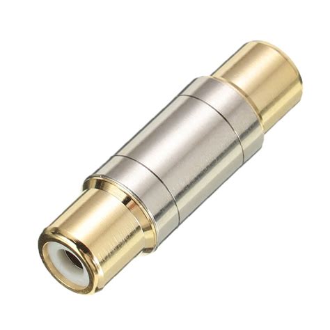 1pcs Gold Plated Speaker Cable Extender Dual Rca C Grandado