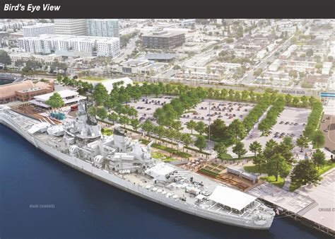 Battleship Iowa Launches Ambitious Deck Replacement Project In Port Of
