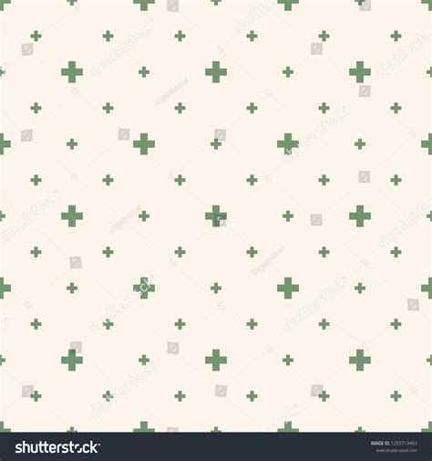 Vector Minimalist Geometric Seamless Pattern Small Stock Vector Royalty Free 1255713493