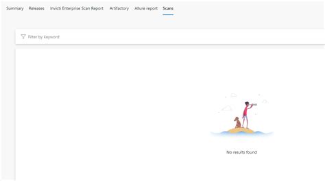Scans Tab Shows No Results Found Issue Microsoft Sarif Azuredevops Extension Legacy GitHub