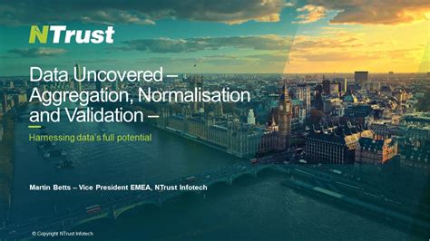 data uncovered aggregation normalisation and validation harnessing