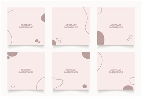 소셜 미디어 템플릿 스토리 피드 게시물에 대한 추상적 배경 디자인 텍스트공간을 복사합니다 스퀘어 플라이어 배너 갈색에 대한 스톡 벡터 아트 및 기타 이미지 Istock