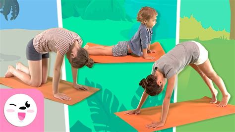 Yoga Para Niños Las Posturas De Los Animales Tutorial Para