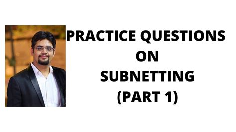 120 Practice Questions On Subnetting Part 1 Youtube