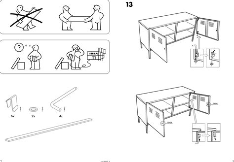 Ikea Ps Cabinet 46 7 8x24 3 4 Assembly Instruction