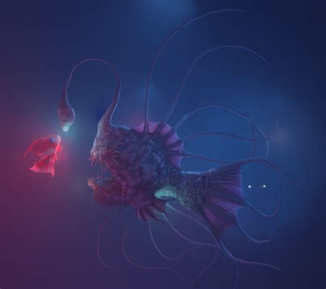 灯笼鱼 零度大师 站酷zcool