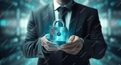 Premium Photo Cyber Security Data Security System Managing Digital Keys Cybersecurity Service