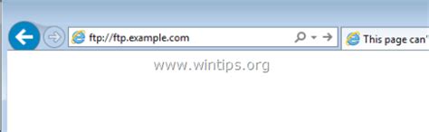 Connect To FTP Server From Web Browser How To WinTips Org