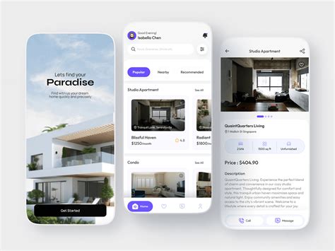 House Rental Mobile App By Asiq M For Netro Systems On Dribbble