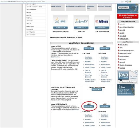 Installation Des JDK