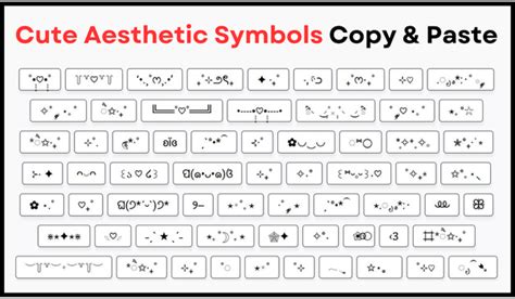 Cute Aesthetic Symbols [₊˚ෆ‧₊˚ˏ ੈ ‧₊˚] Copy And Paste