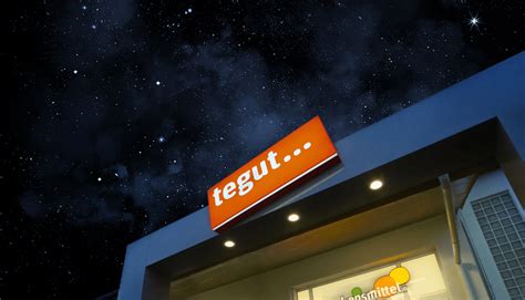 Tegut Lebensmittel Sinnieren über Farben Tegut