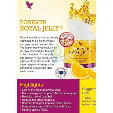 Forever Royal Jelly Chewable Tablet Shopee Malaysia