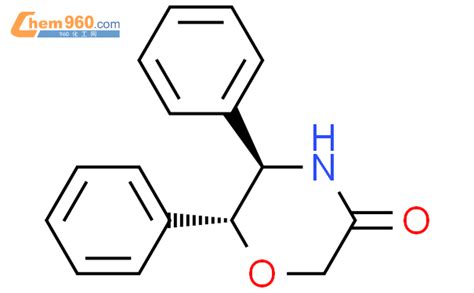 101141 93 9 3 Morpholinone 5 6 Diphenyl 5r Trans 化学式、结构式、分子式、mol