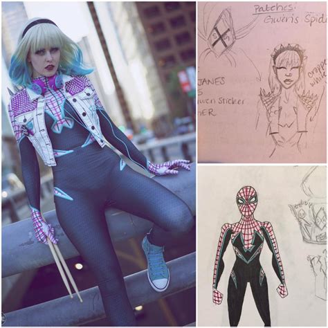 Punk Spider Gwen Costume Adafruit Industries Makers Hackers
