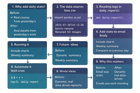 Adding Daily Summary Stats To My Python Cli Email Report By Mariyam Mahmood Jul 2025
