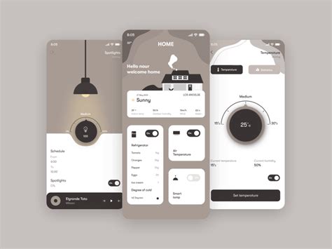 DailyUI Home Monitoring By Timo Wagner On Dribbble Best Ui Design Web Design App Ui